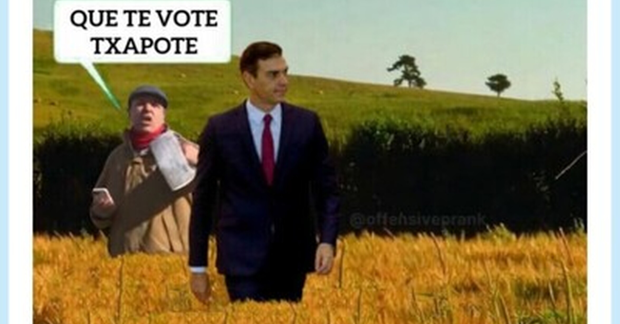 VEF > Visto en las Redes > Esperaba a este tío, por @offensiveprank