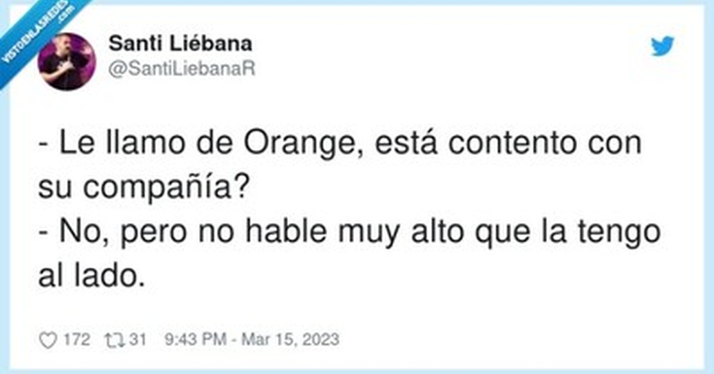 VEF > Visto en las Redes > Pobre parienta, por @SantiLiebanaR