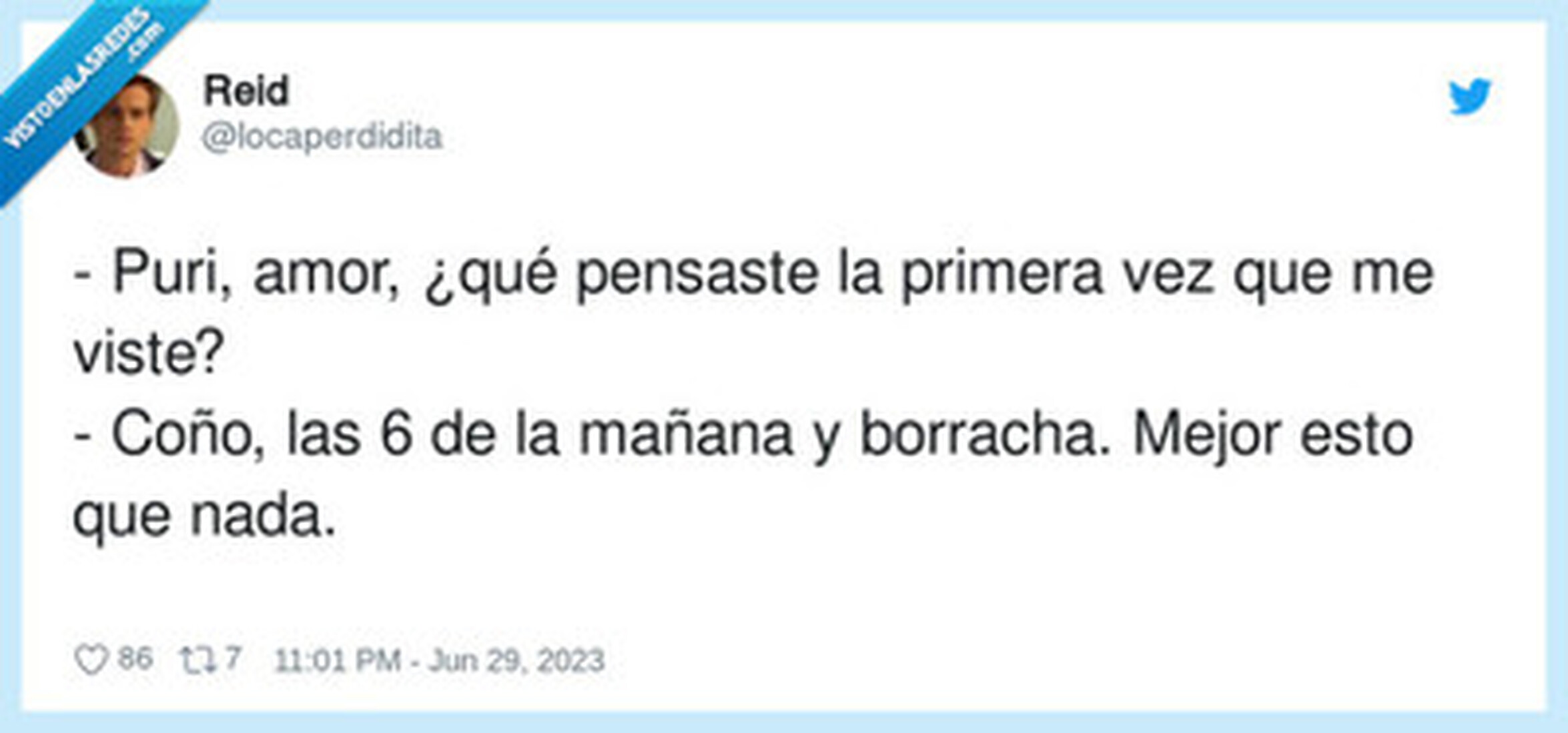 VEF > Visto en las Redes > Pa qué preguntas, por @locaperdidita