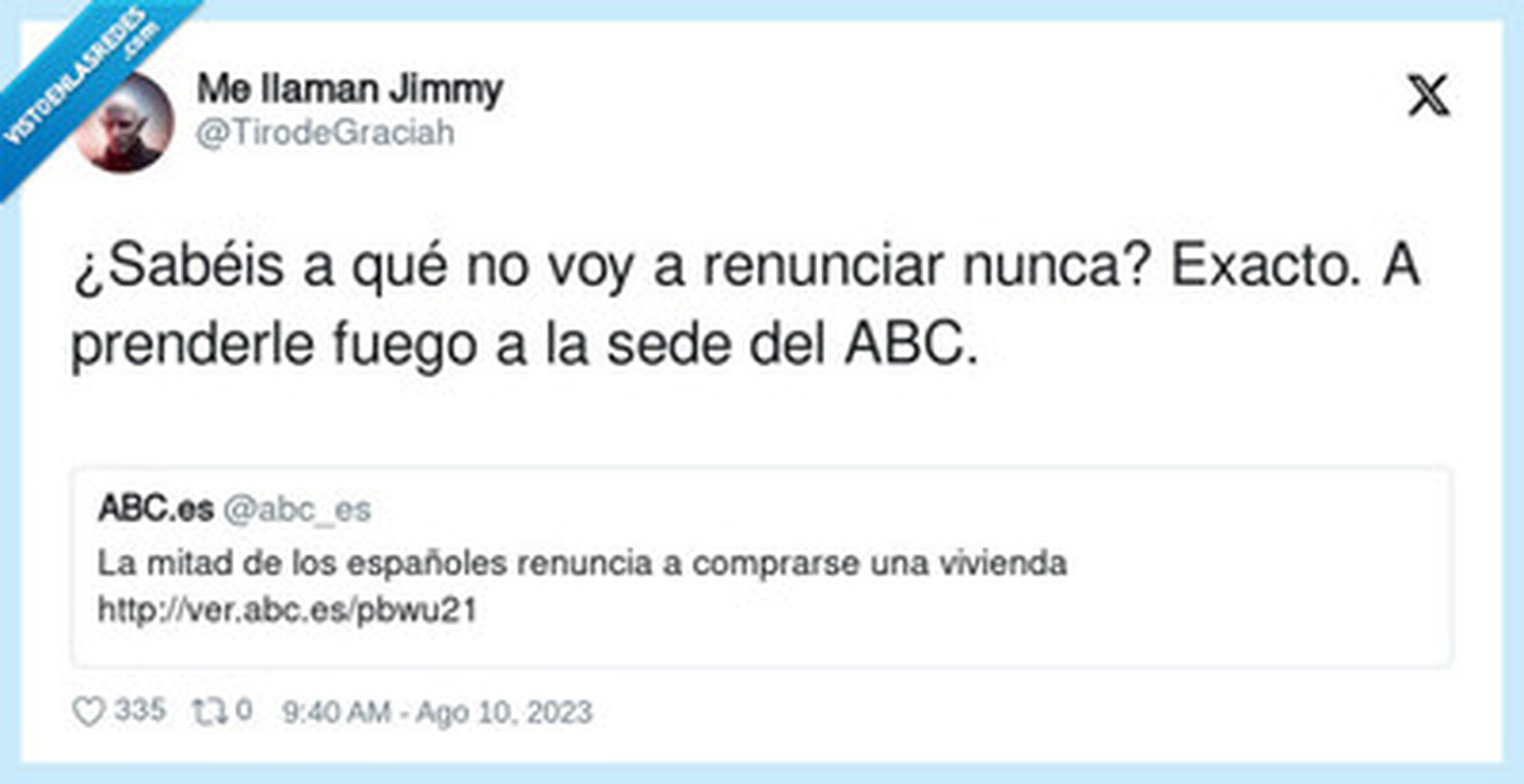 VEF > Visto en las Redes > ¿De qué vas, ABC?, por @TirodeGraciah