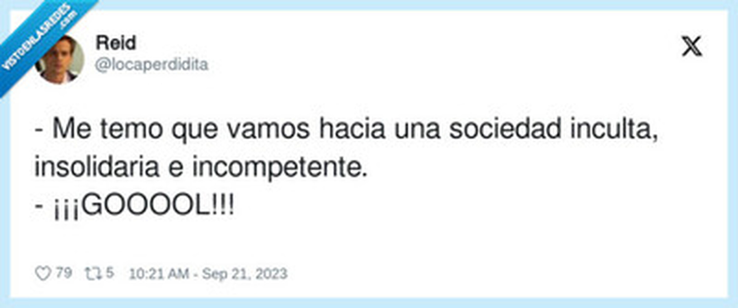VEF > Visto en las Redes > Eso es, a por lo importante, por @locaperdidita
