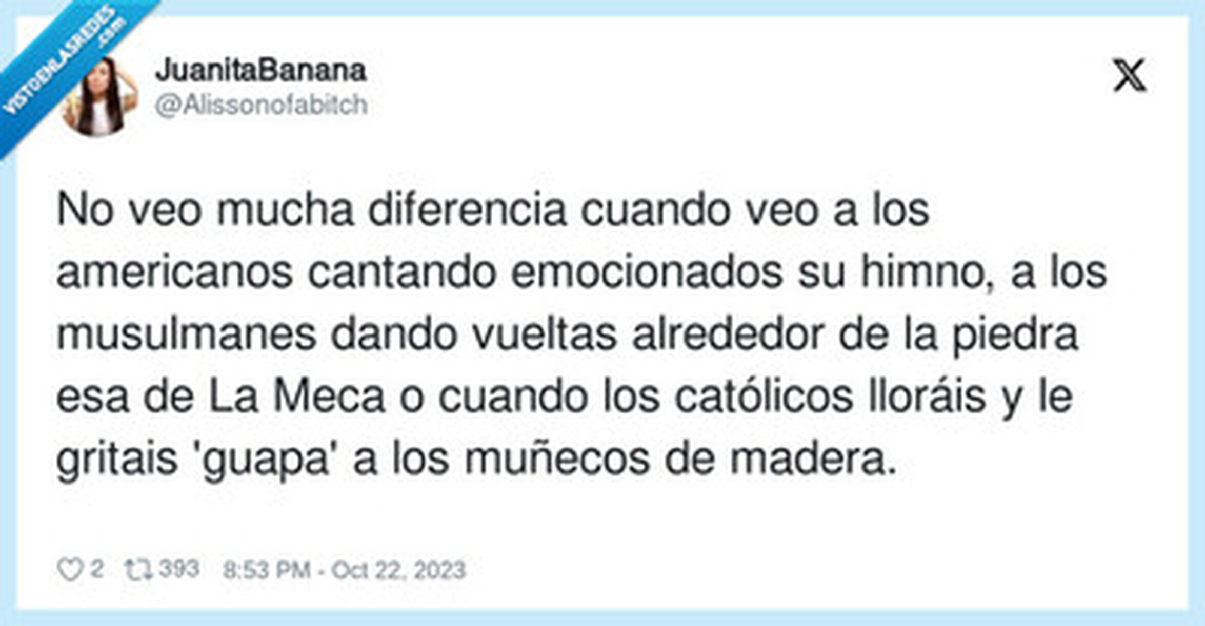 VEF > Visto en las Redes > Tal cual, lo mismo son, por @Alissonofabltch