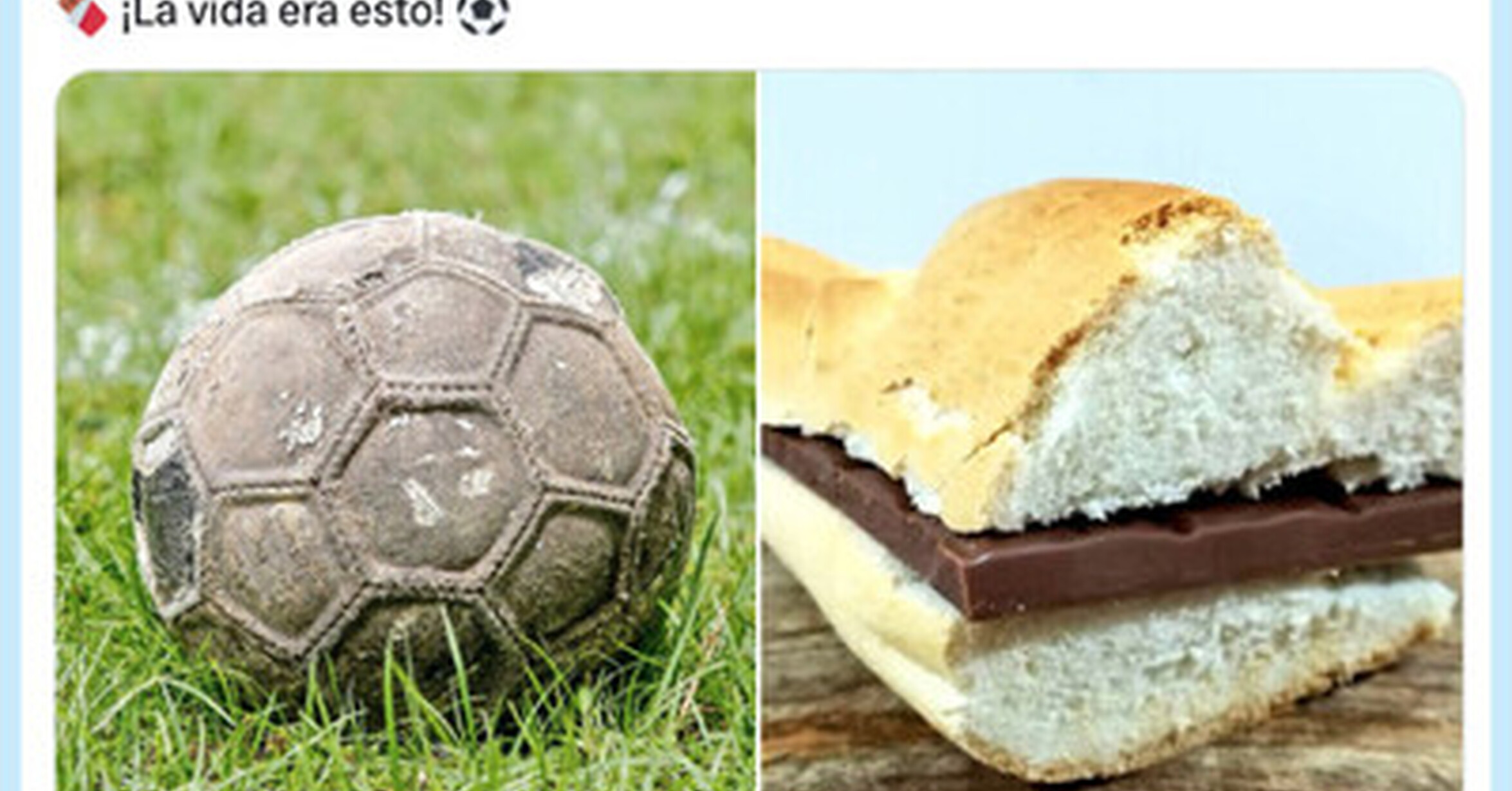 VEF > Visto en las Redes > Ese balón pelado como molaba cuando llovía y ...