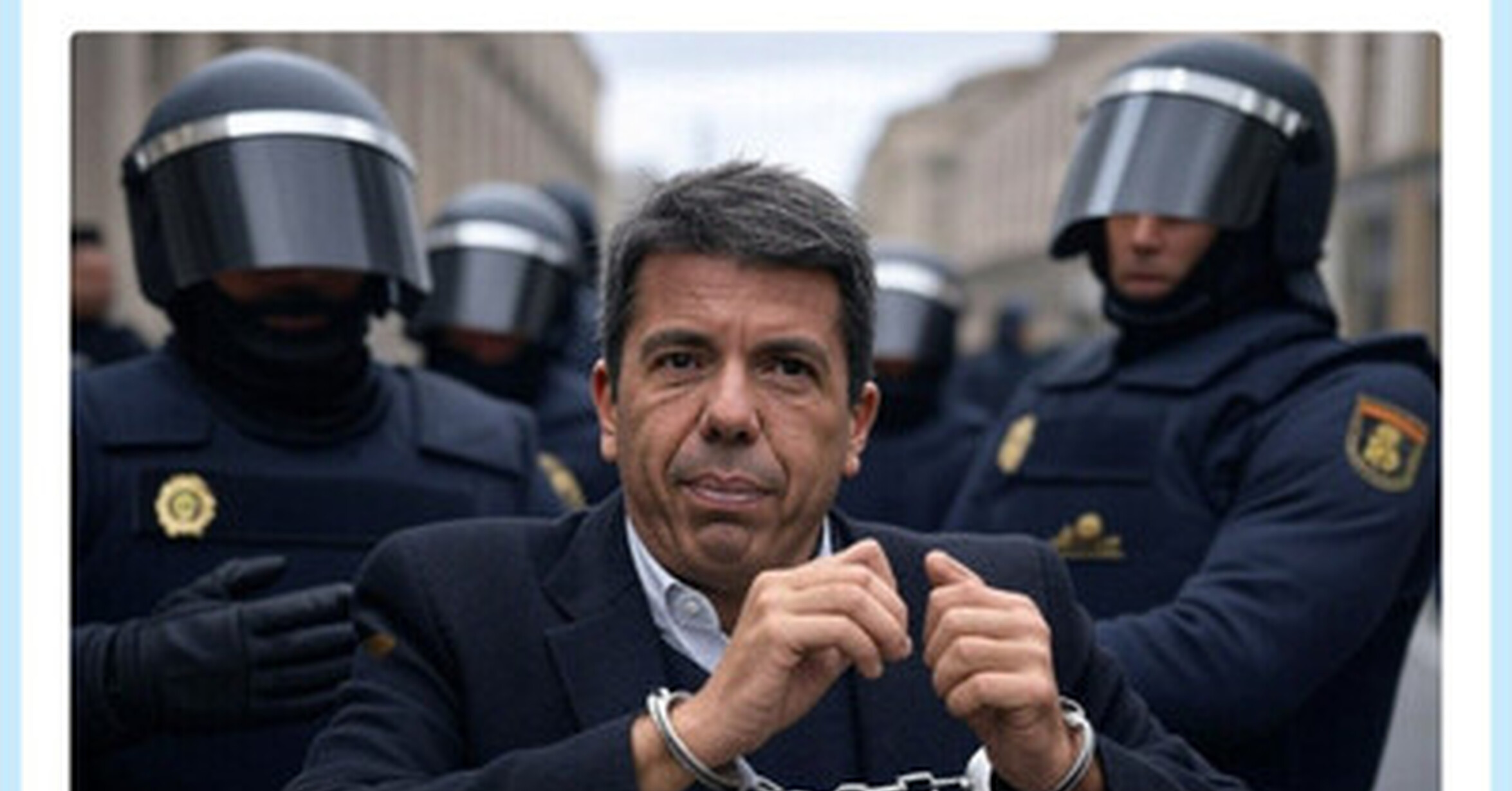 VEF > Visto en las Redes > Mazón a prisión, por @Borjarv90