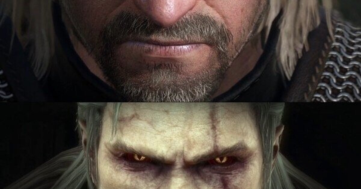 El cambio de Gerald en The Witcher 3