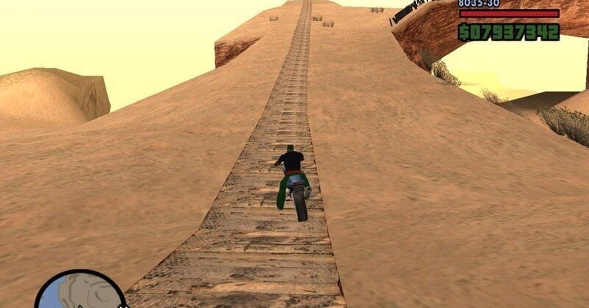 Uno de los saltos más épicos y difíciles del GTA San Andreas Uno de los saltos más épicos y difíciles del GTA San Andreas
