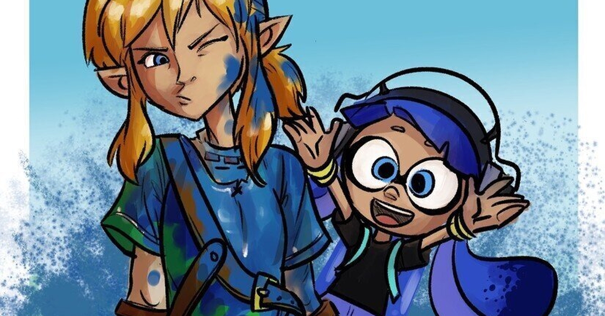 Los inklings son las causantes del nuevo traje de Link