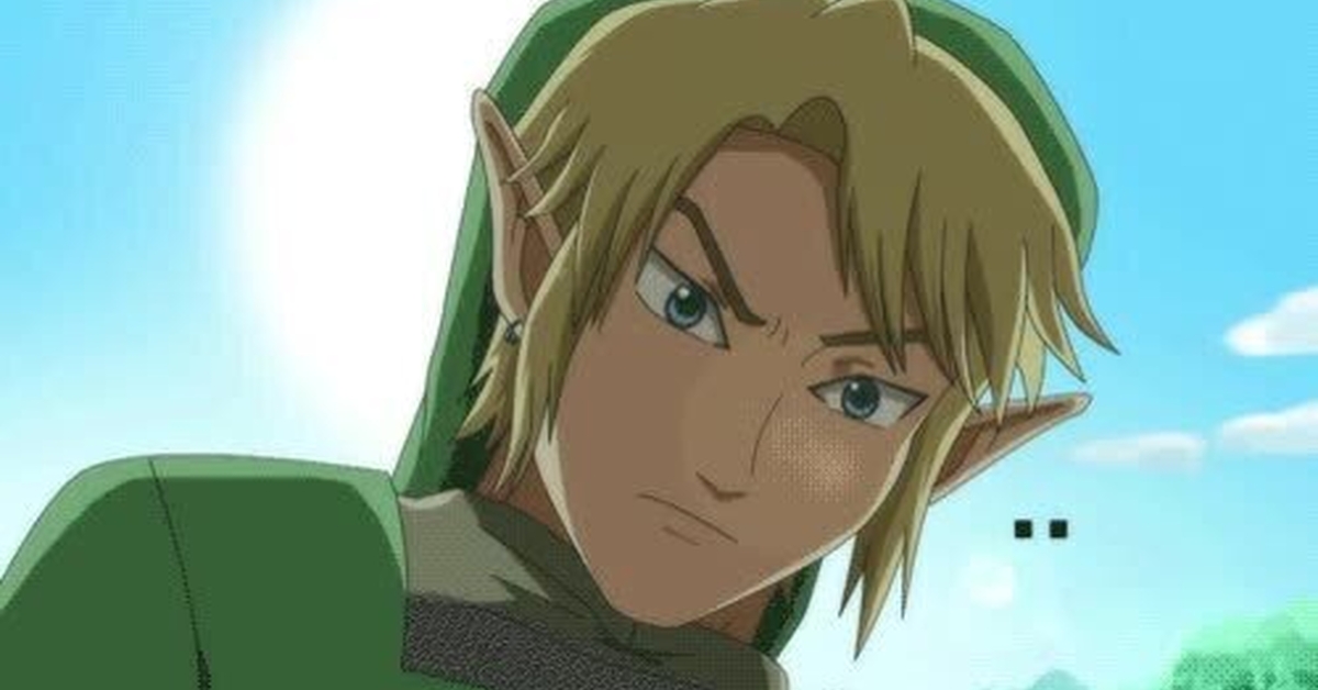 GIF: Conversacion normal entre Link y Toon Link