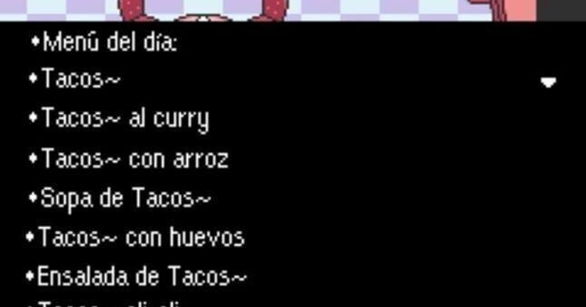 En los restaurantes de Mother 3 sirven menús bastante... variados