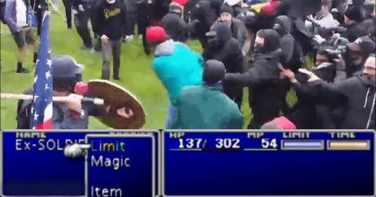 GIF: El placer de atinar un golpe critico