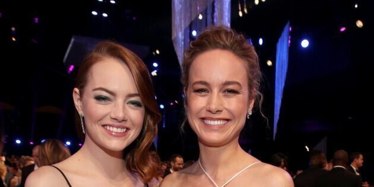 Brie Larson explica cómo ser amiga de Emma Stone y Jennifer Lawrence le salvó la vida