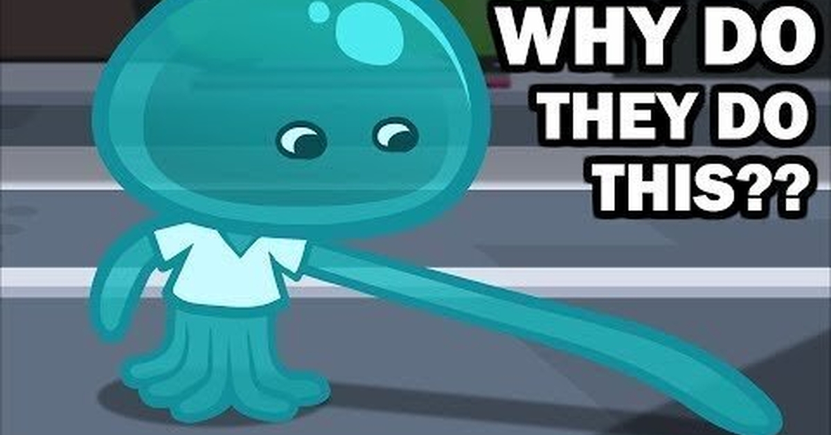 Por que la medusa toca el suelo? (parodia de splatoon)