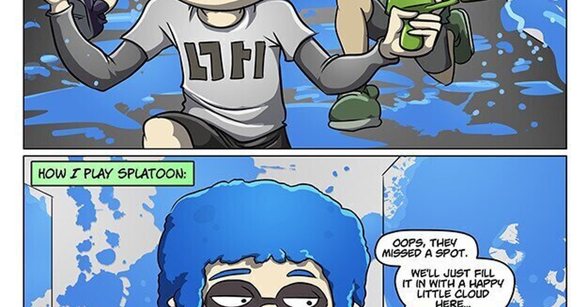 Como juega la gente Splatoon, por Tim Buckley