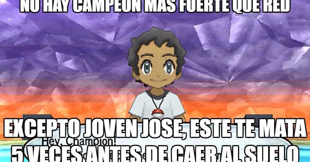 Maldito José. Este joven es muy fuerte pero nadie supera a Joven Chano