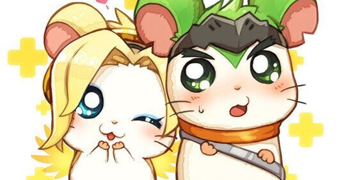 Un fan art refencia a Hamtaro , por アスパラガス