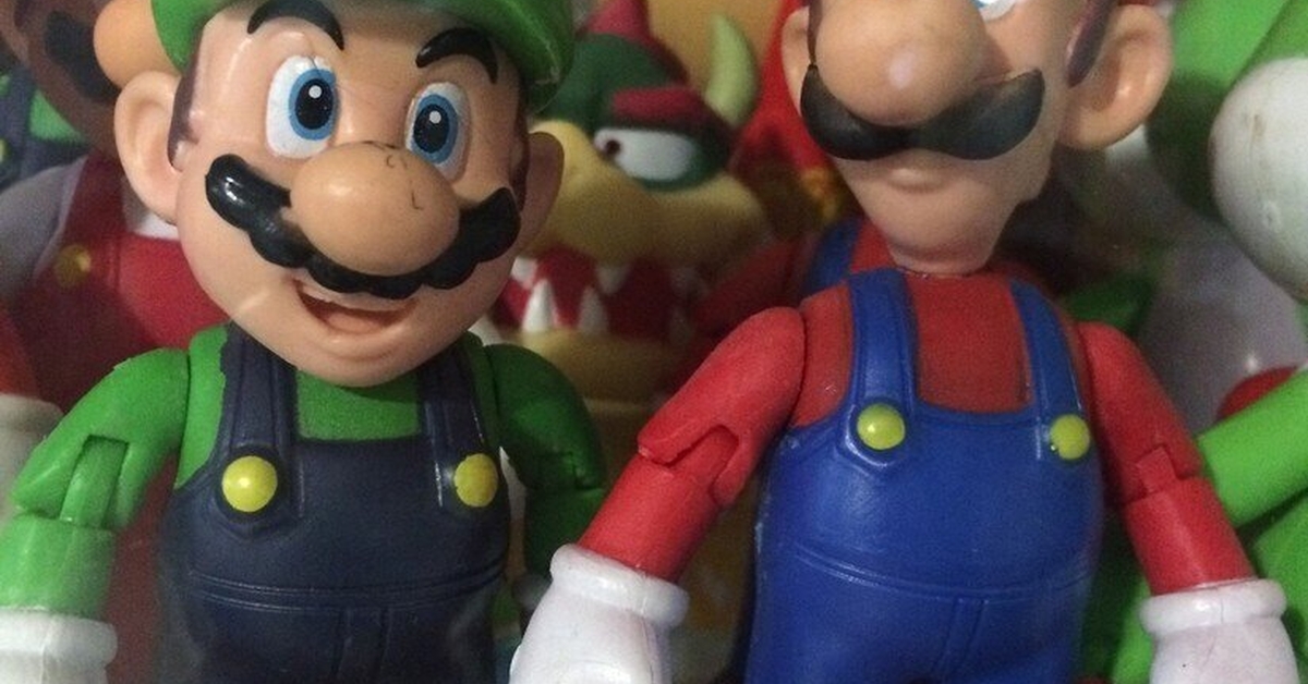 Al fin conozco al susodicho Mario Verde, junto a su hermano Luigi Rojo.