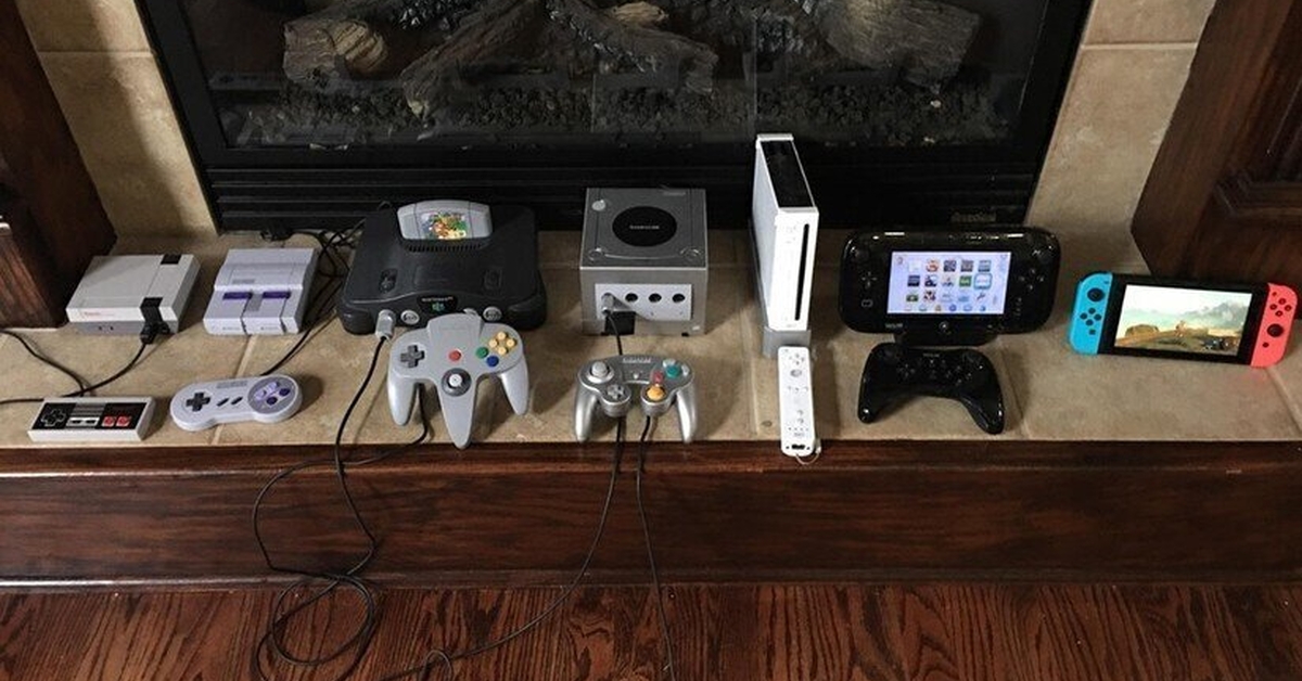 Esta setup es un repaso por la historia de todas las consolas de ...