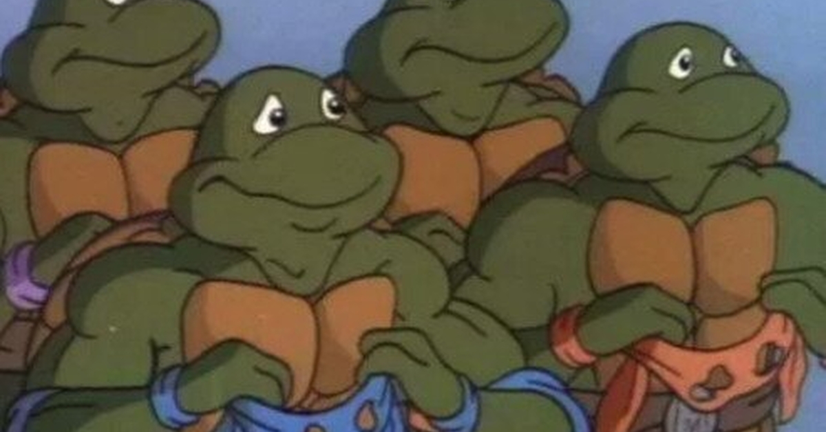 Así son las Tortugas Ninja sin sus icónicas máscaras