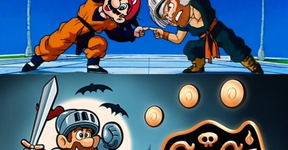 La fusión de Mario y Sir Arthur