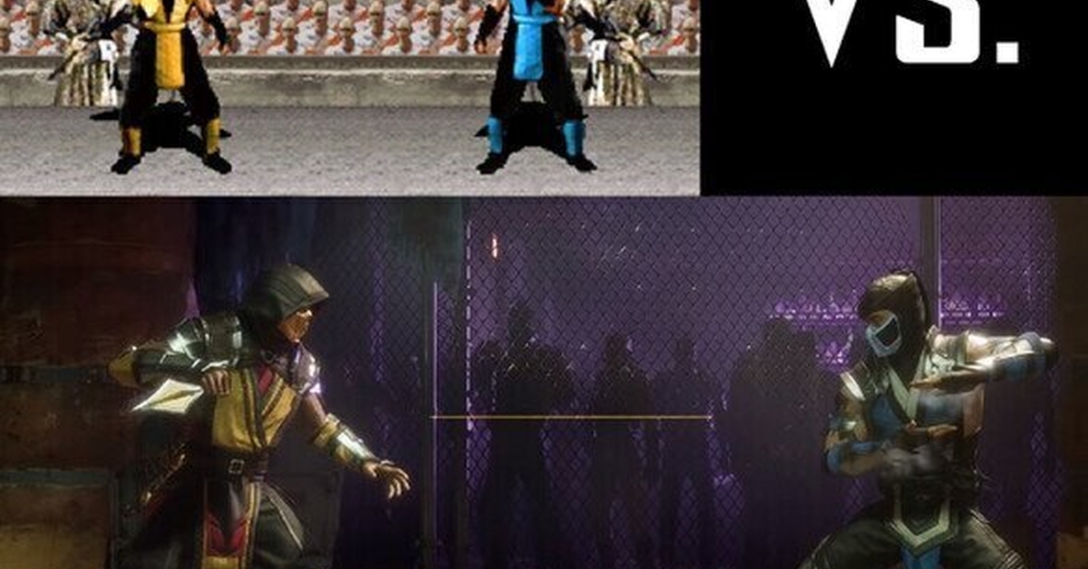 Mortal Kombat 1992 VS 2019