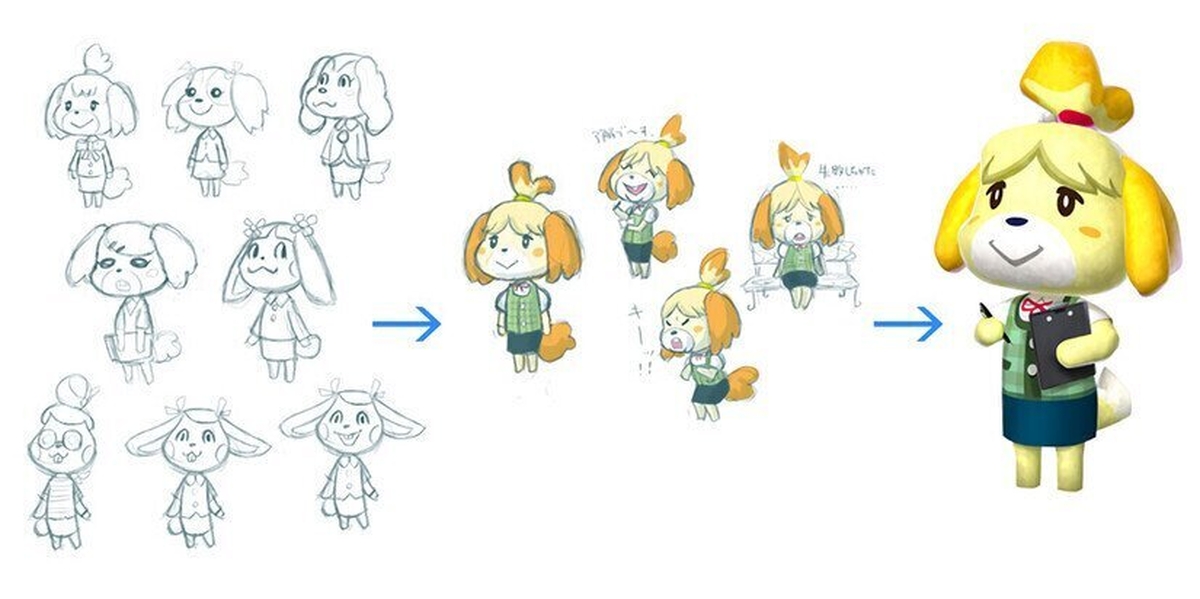 Los diseños originales para Canela de Animal Crossing