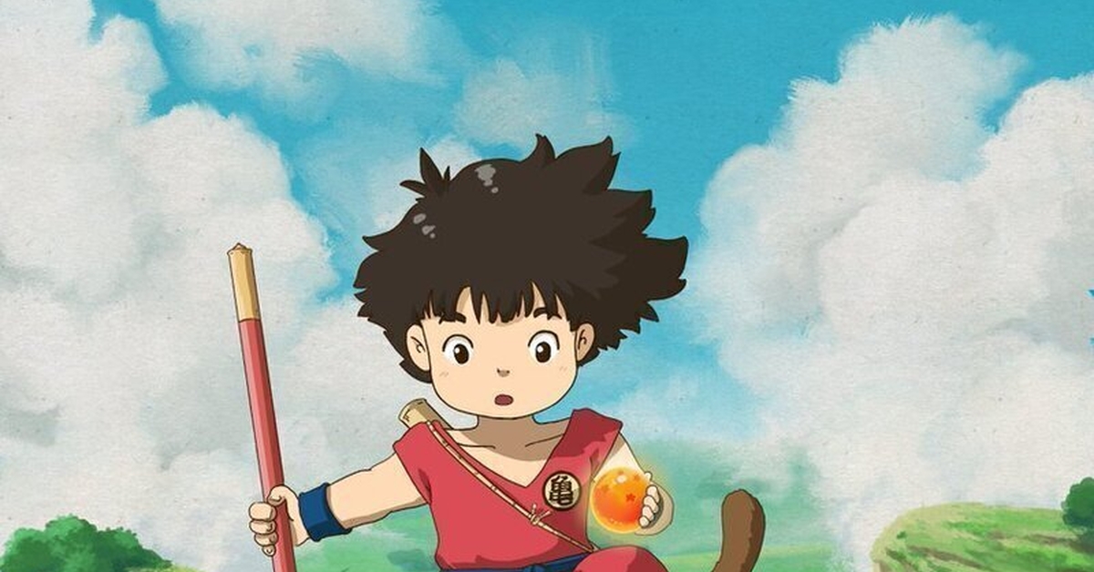 Eris_Snail nos enseña cómo seria una peli de Dragon Ball por Studio Ghibli