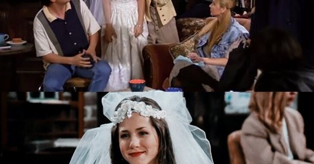 Hace 26 años, Rachel Green salió corriendo de su boda y entró en ...