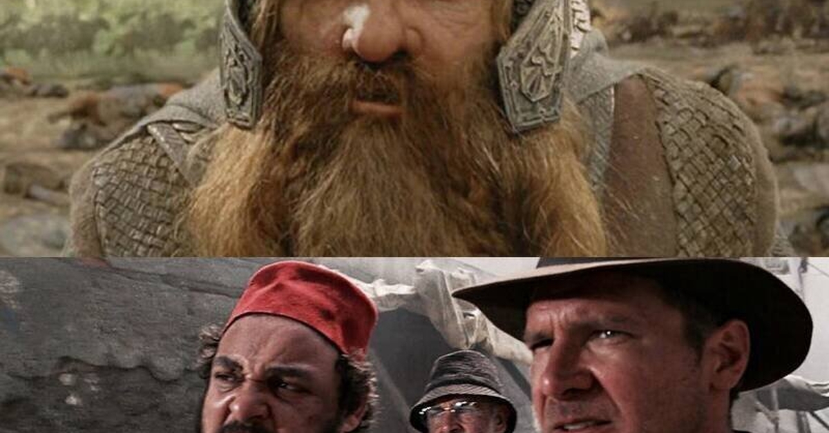 ¿Sabías qué "Sallah", el amigo de Indiana Jones, y "Gimli" de "El señor ...