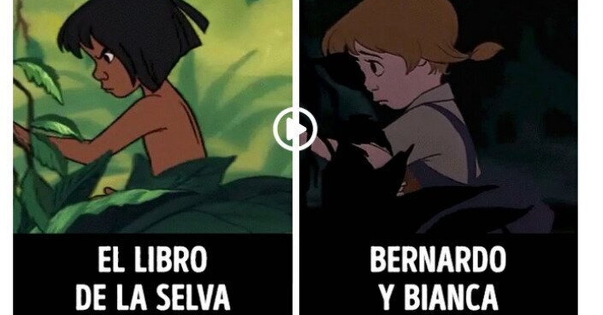 GALERÍA: 15 Escenas de dibujos animados famosos tan similares que ...