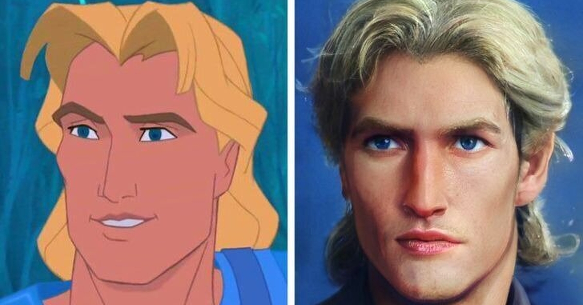 GALERÍA: Artista dibuja personajes de dibujos animados como personas y ...