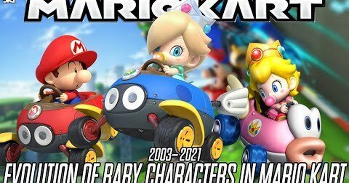 La evolución de Baby Mario Kart a lo largo de los años