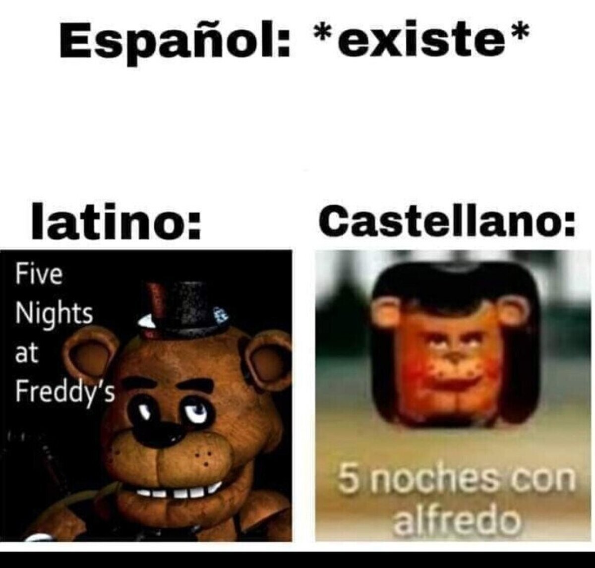Top 2 memes de alfredo