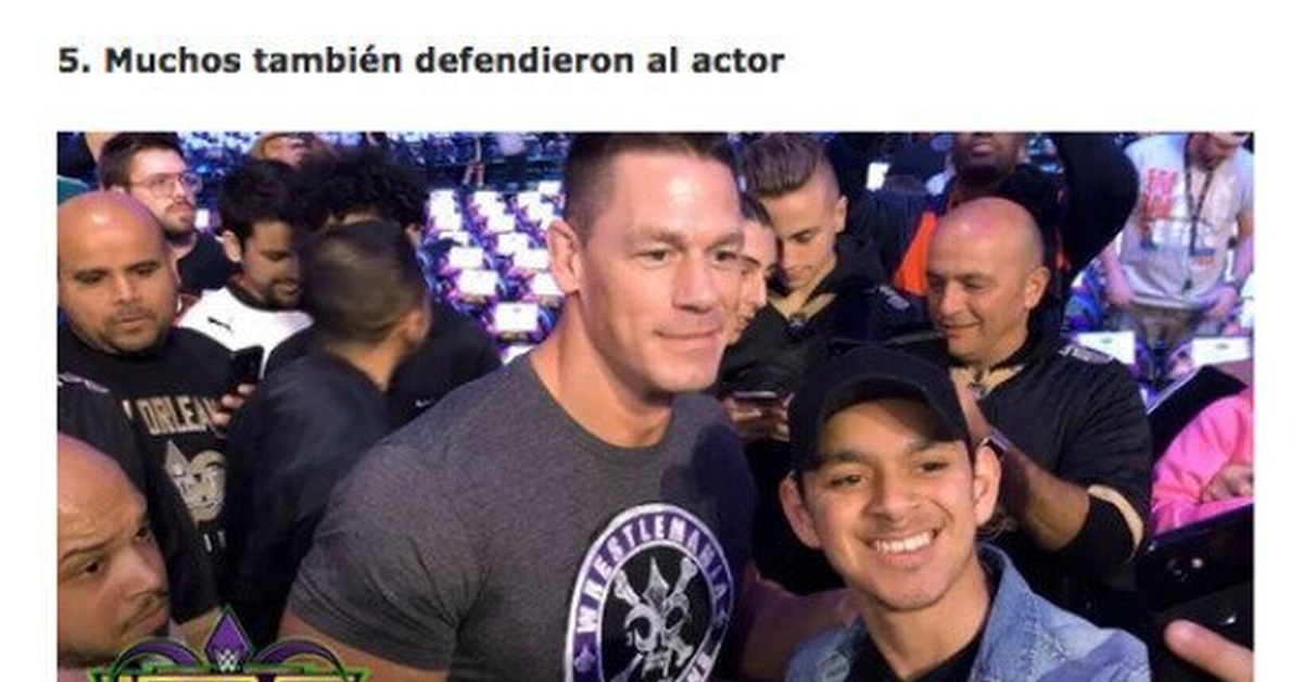 GALERÍA: 8 hechos para entender por qué John Cena fue llamado ...
