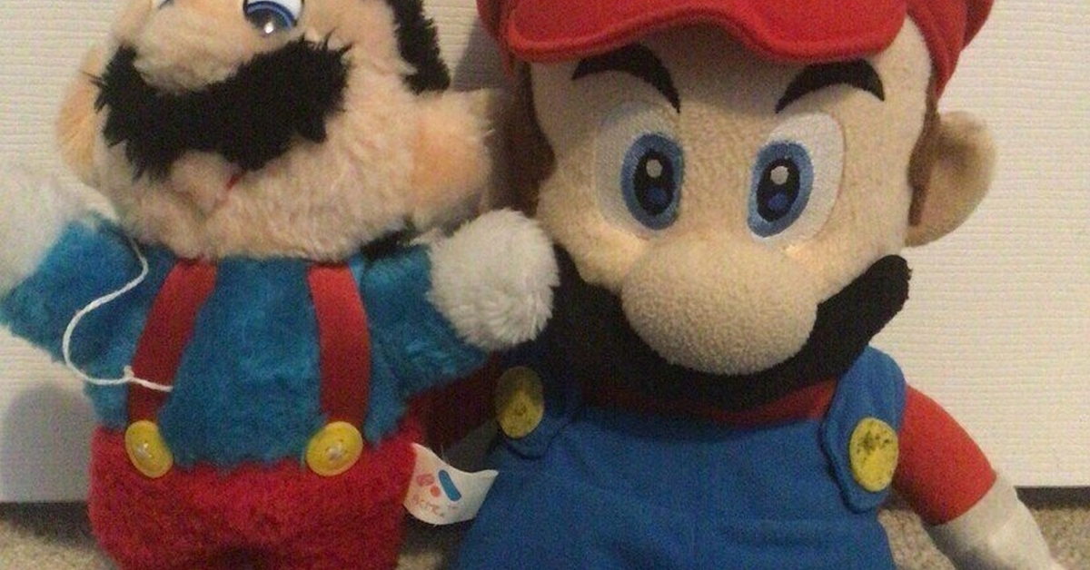 Los peluches de Mario han mejorado a lo largo de los años