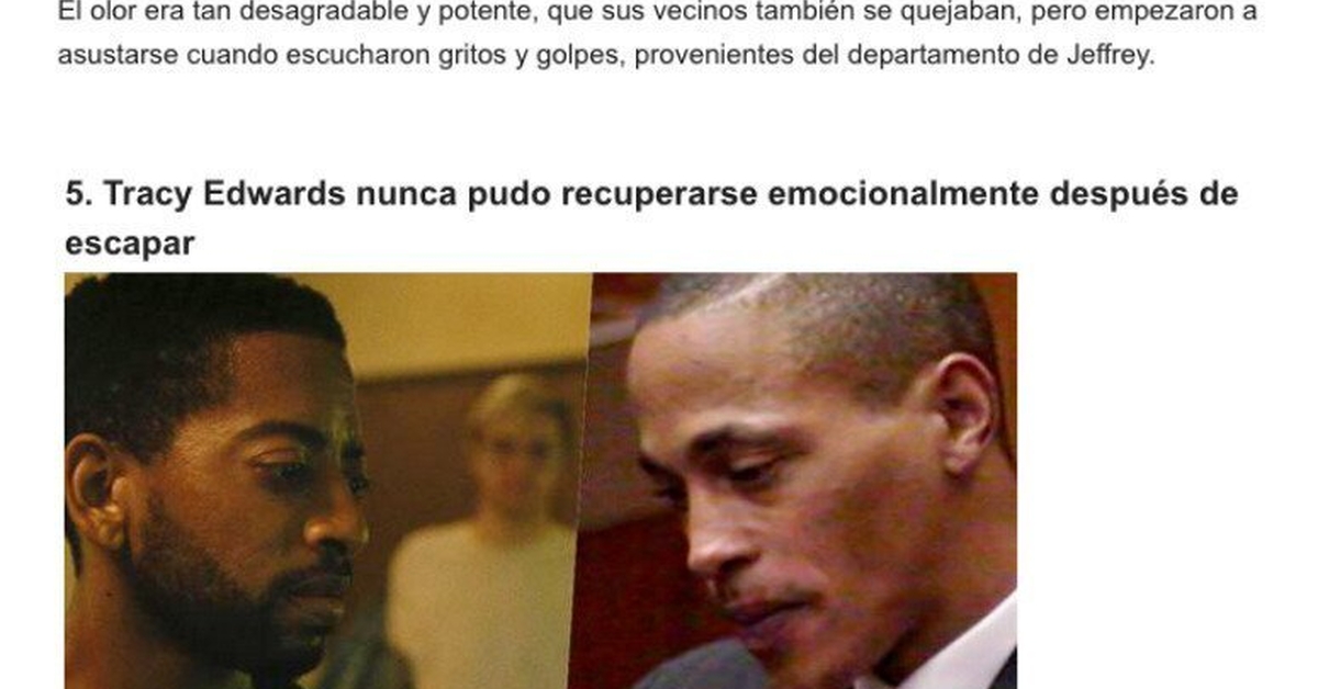 GalerÍa ¿qué Pasó Con Tracy Edwards La única Víctima Que Logró