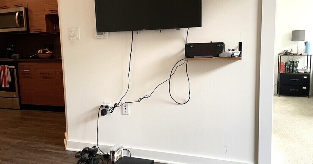 Un setup un poco enrevesado