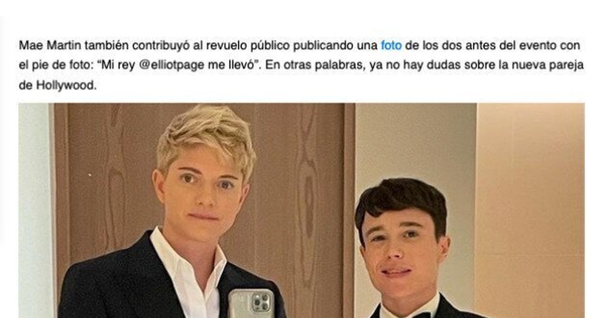 GALERÍA: Así es la nueva vida de Elliot Page con su pareja
