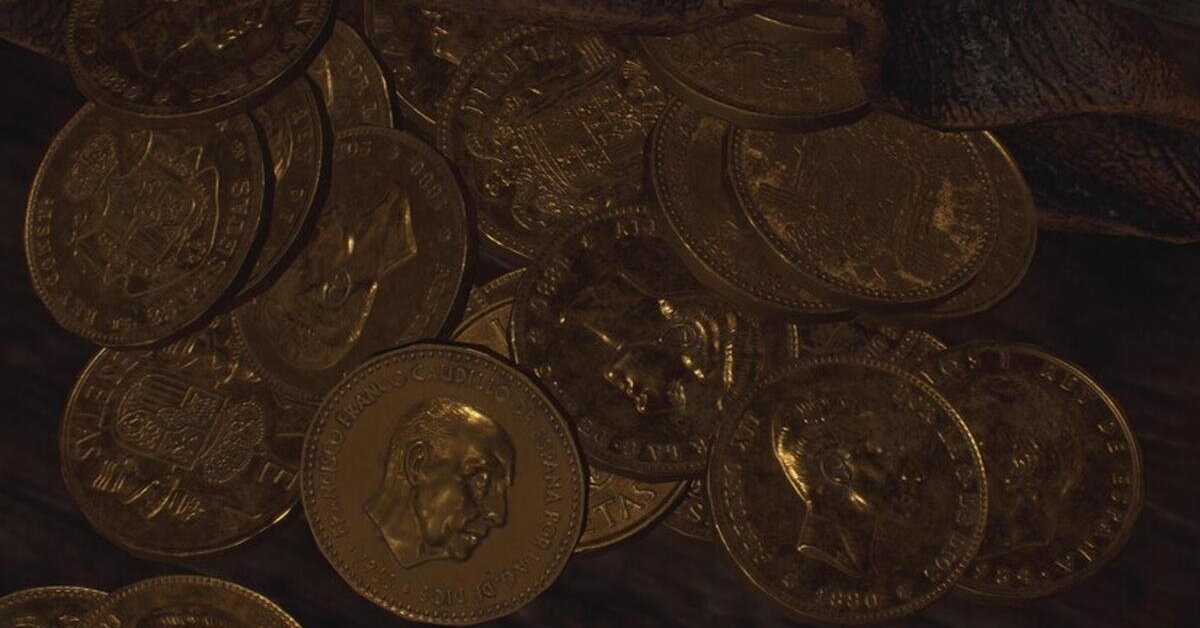 El detalle de las pesetas en Resident Evil 4 Remake