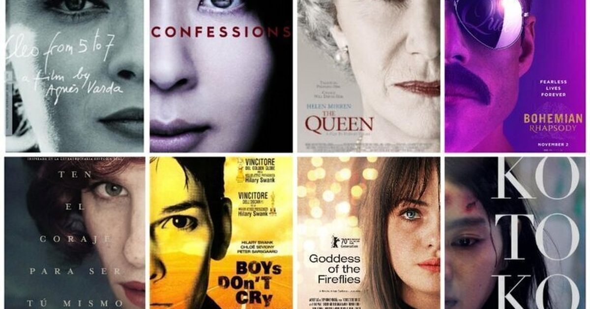 Posters con medias caras/ Medias caras en posters.