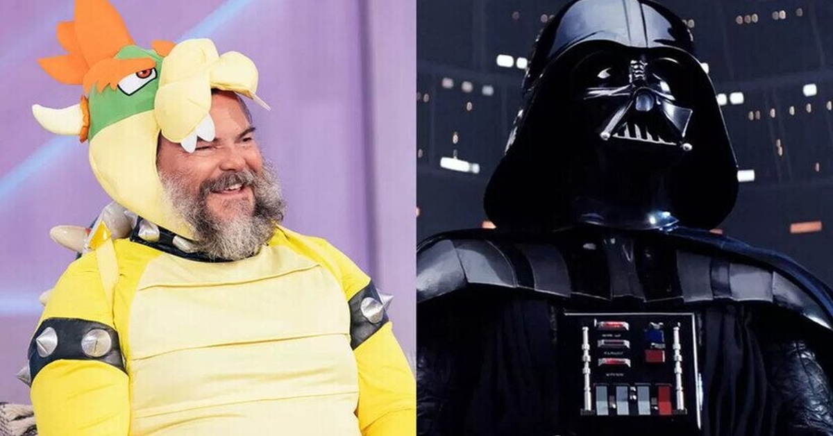 Jack Black se inspiró en Darth Vader para interpretar a Bowser en la ...