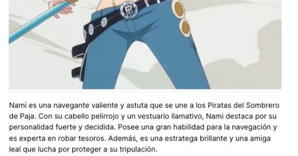 GALERÍA: Esta cosplayer realiza la mejor transformación que verás de Nami