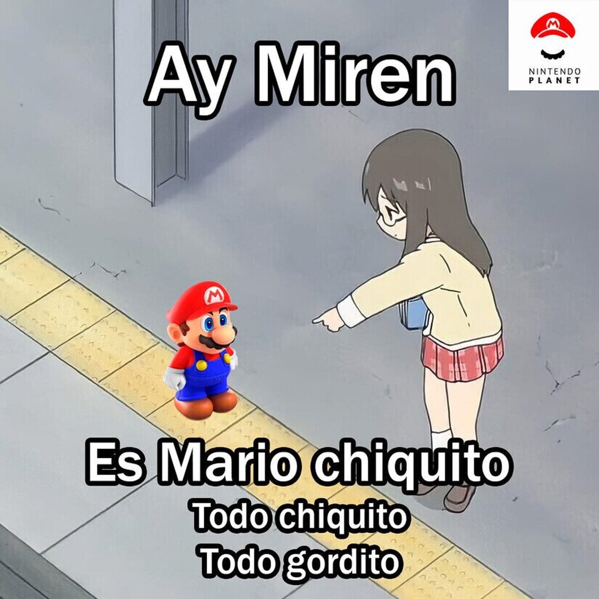 Mario chiquito es bonito