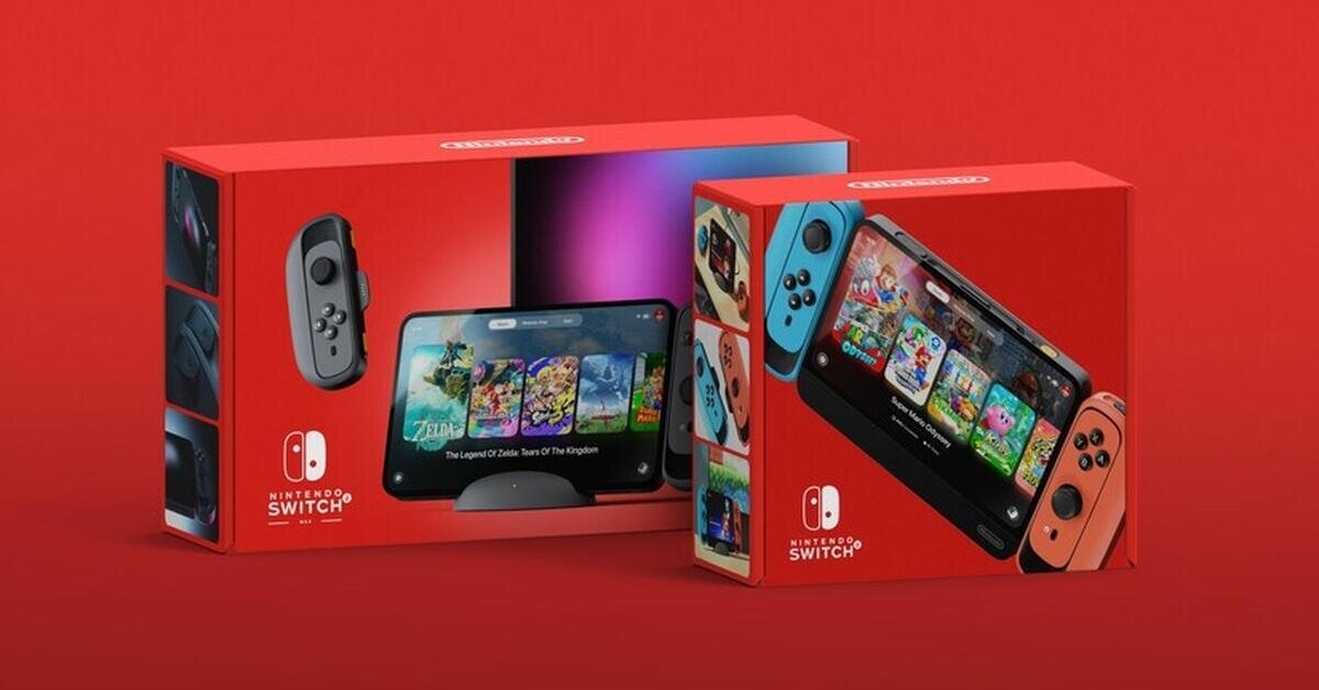 ¿Te imaginas una Switch 2 así?