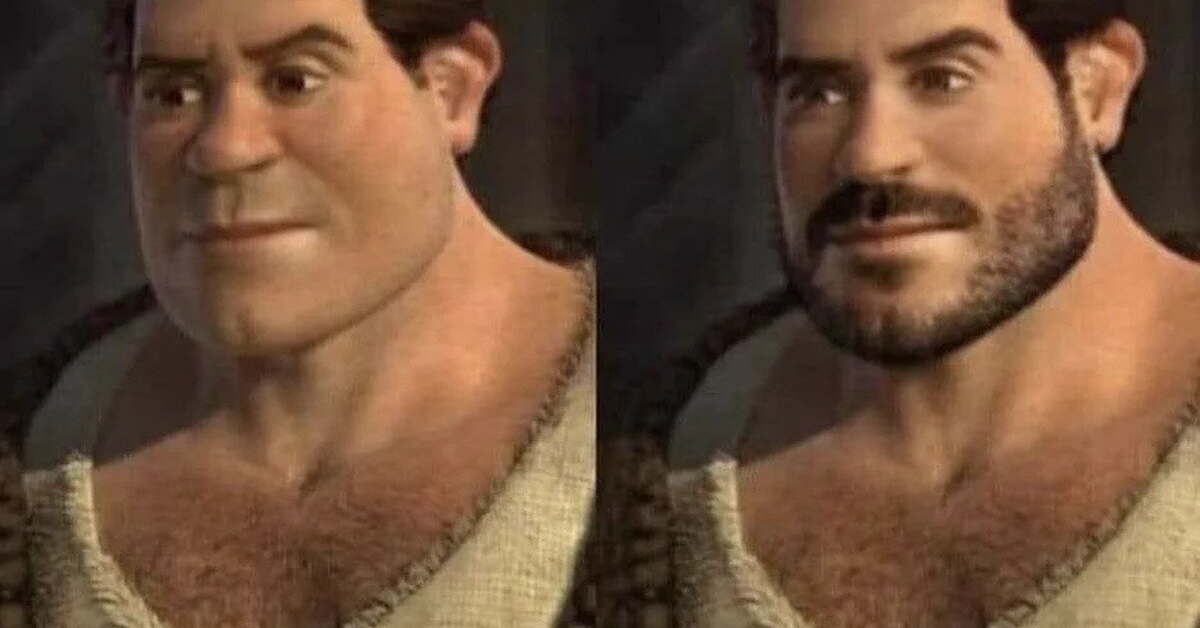 Shrek con barba se parece más a Henry Cavill que Henry Cavill