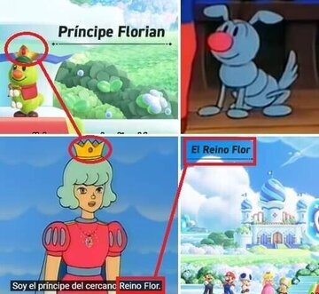 Todo se esta uniendo, el principe por fin es canon en el Super Mario ...