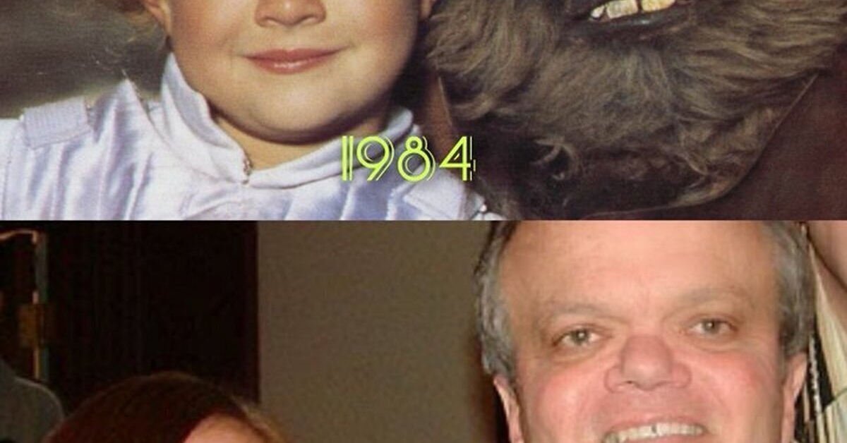 Aubree Miller (44) & Dan Frishman (77) en La aventura de los Ewoks (1984)