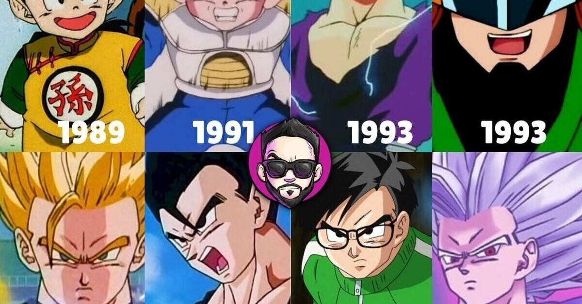 Las caras de Gohan, el personaje favorito de muchos