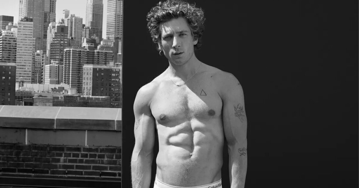 Jeremy Allen White para Calvin Klein.