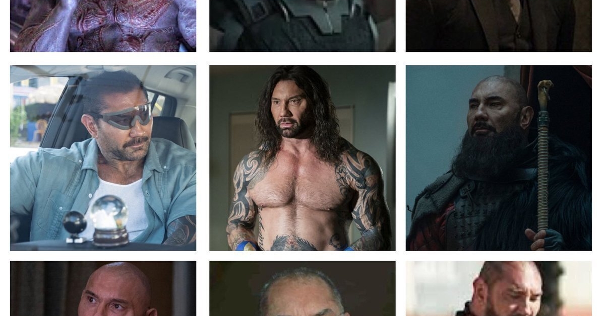 Dave Bautista cumple 55 años. Un gran actor pese a quien le pese