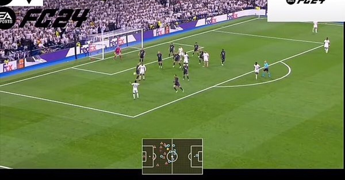 Este tío, en su emisión en directo, pone el mapa de juego, los carteles ...